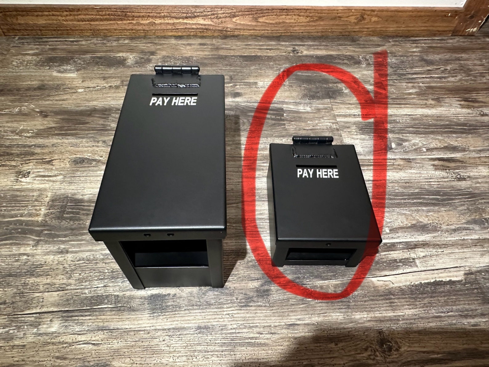 Money Box/ Honor Box/ Payment Box for Roadside Stand/ Anti-theft/ Lock ...