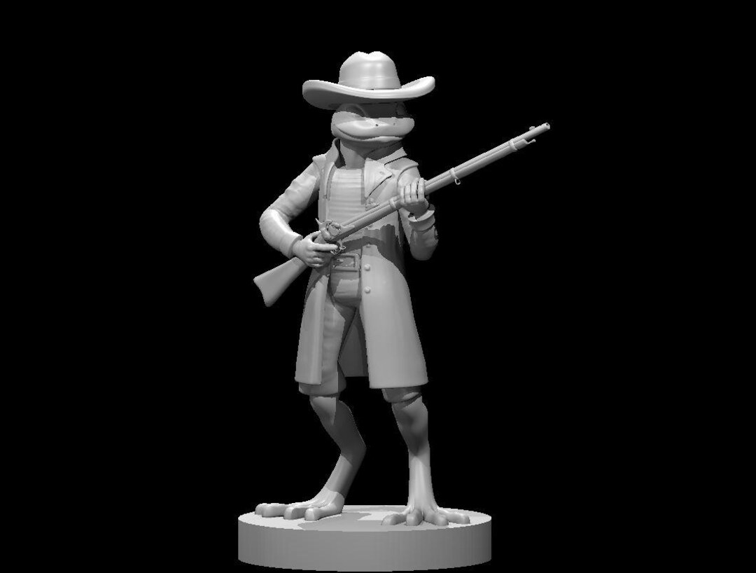 Grippli Gunslinger With Musket - Etsy