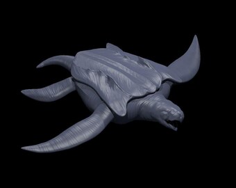 Physical 3D Printed 1:24 Scale Archelon Sculpture - Etsy