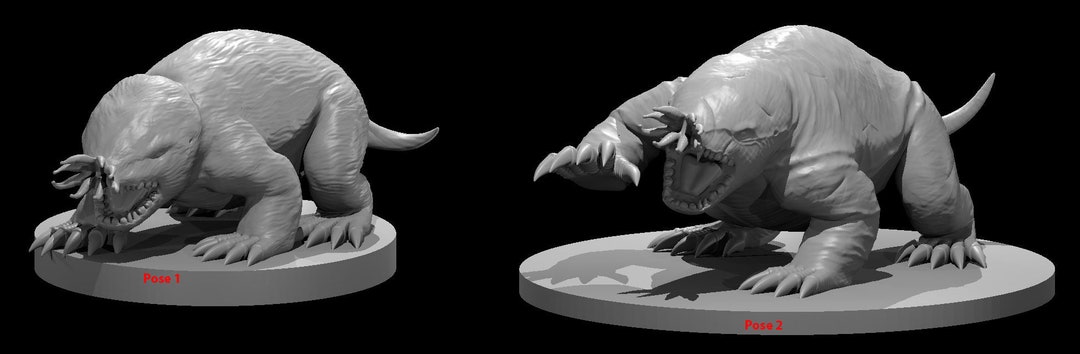 Dogmole (two Poses) - Etsy