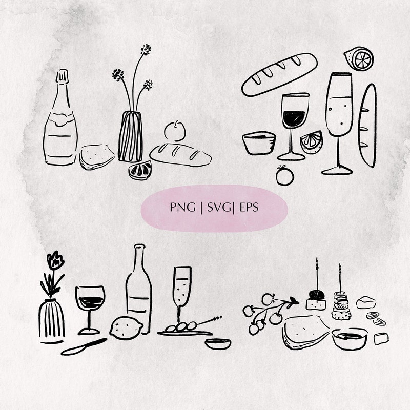Dinner Svg - Etsy