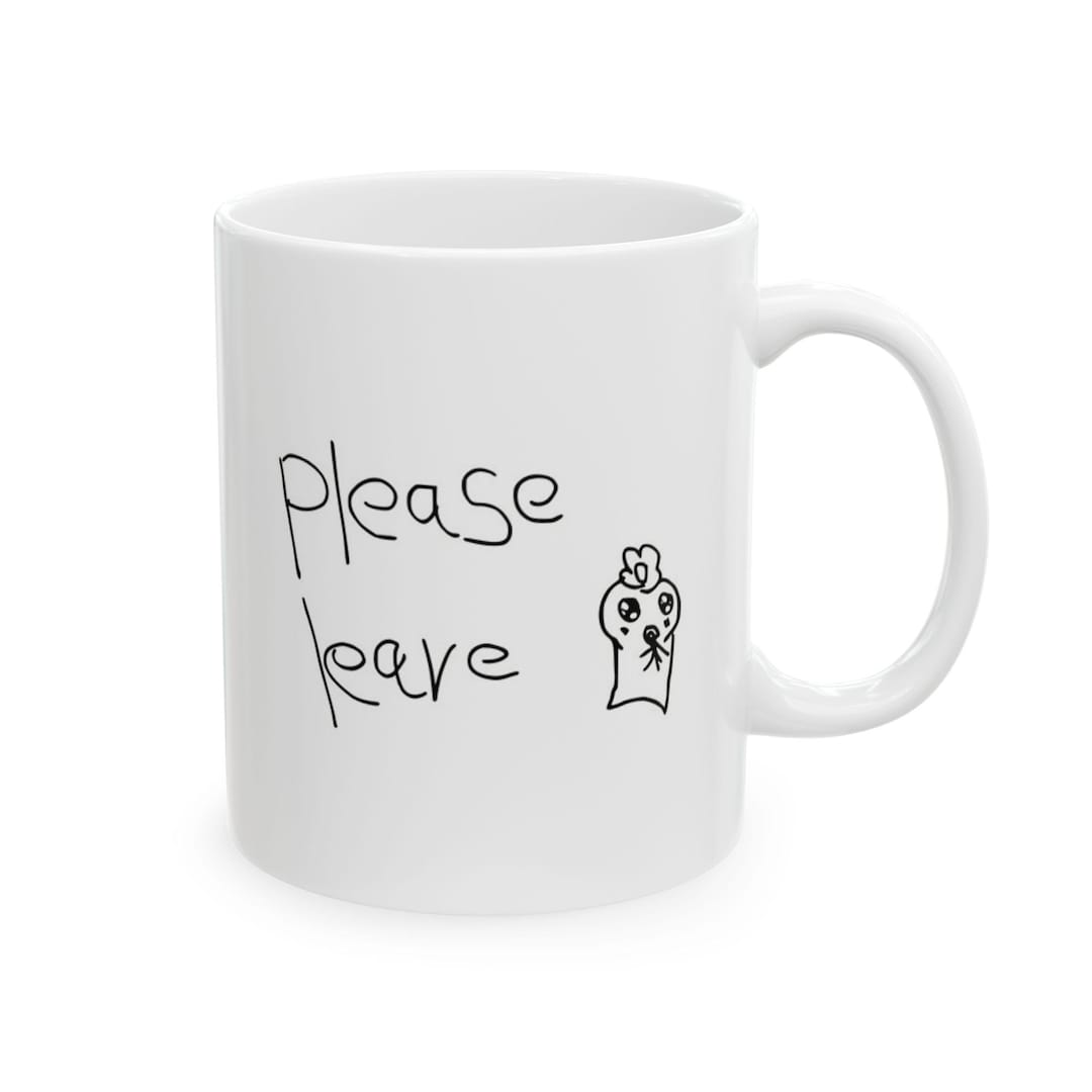 Ateez Please Leave Meme Mug - Atiny Kpop Gift - Etsy