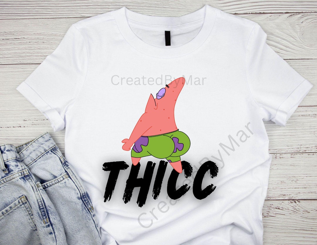 THICC Patrick PNG - Etsy