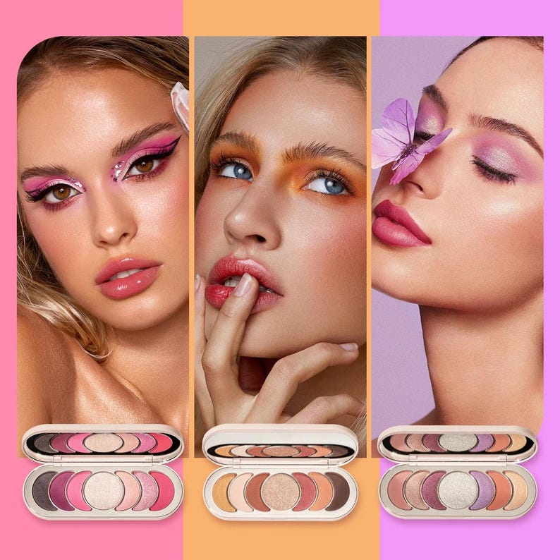 Ultra-luxe Talc-free Pink Romantic Eyeshadow Holiday Sultry Stunning ...