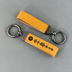 Custom Song Barcode Keychain: Personalized Music Gift - Etsy