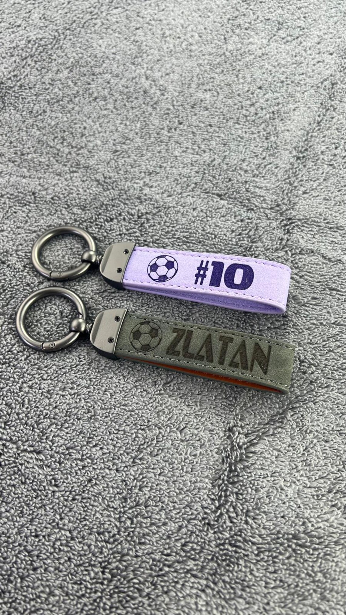 Personalized Soccer Team Keychain – Custom Logo Engraved Leather ...