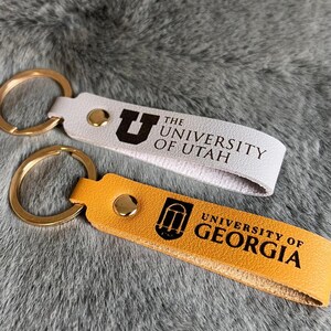College Logo Keychain Gift for Students Group Gifts for College ...