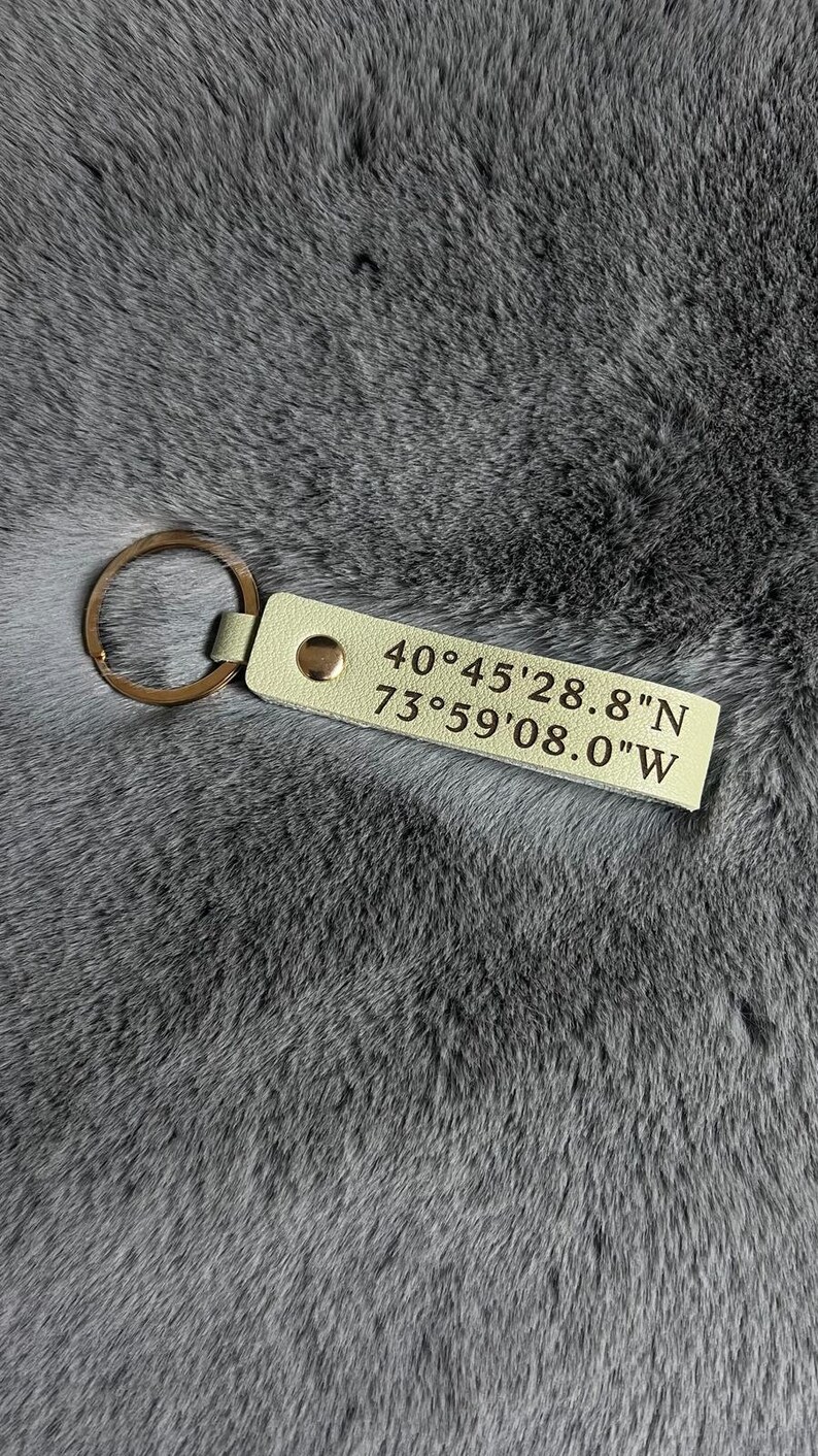 Personalized College Logo Keychain – Custom Engraved Leather Graduation ...