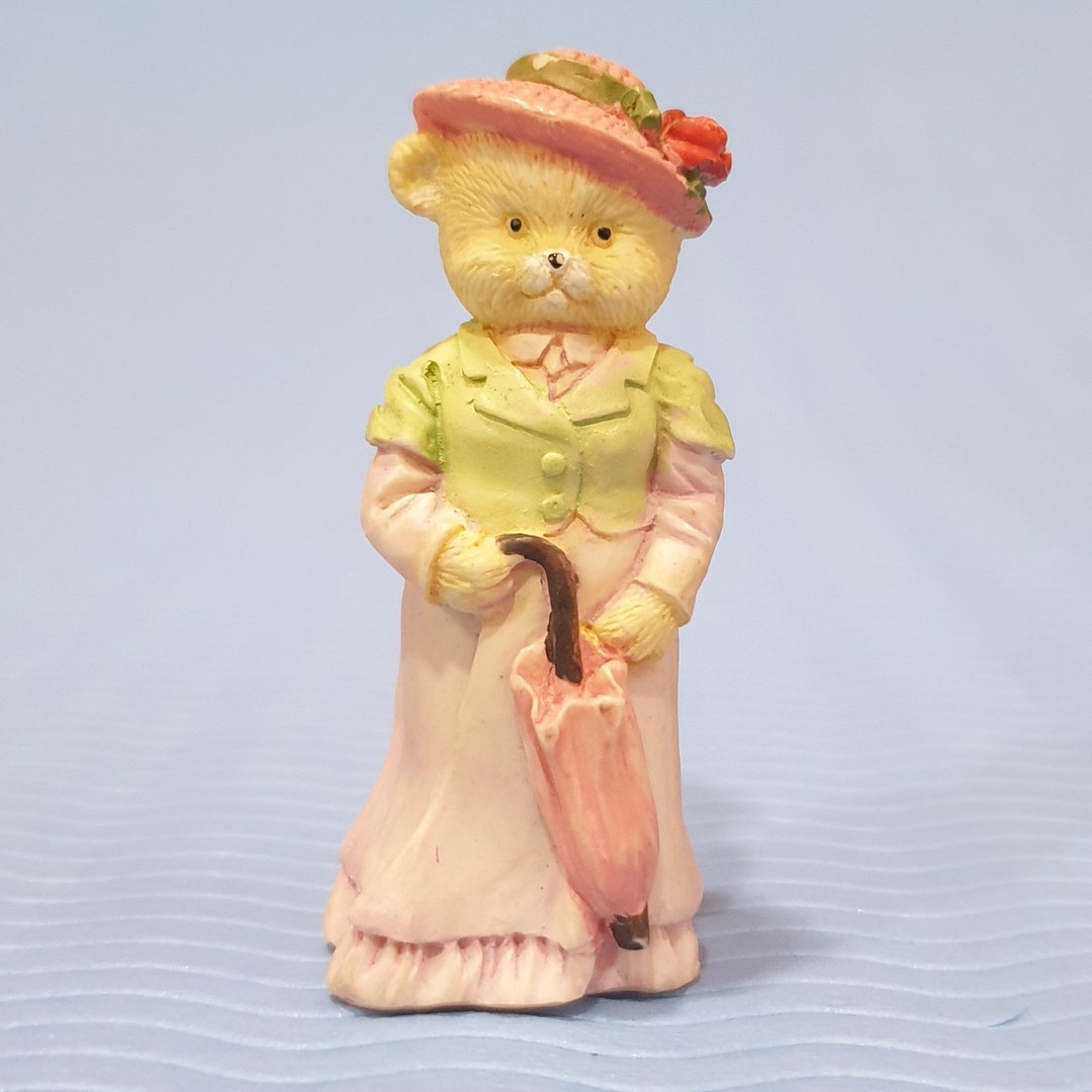 1991 JC Bears Miniature Dress Hat Umbrella 2" Resin Figurine - Etsy