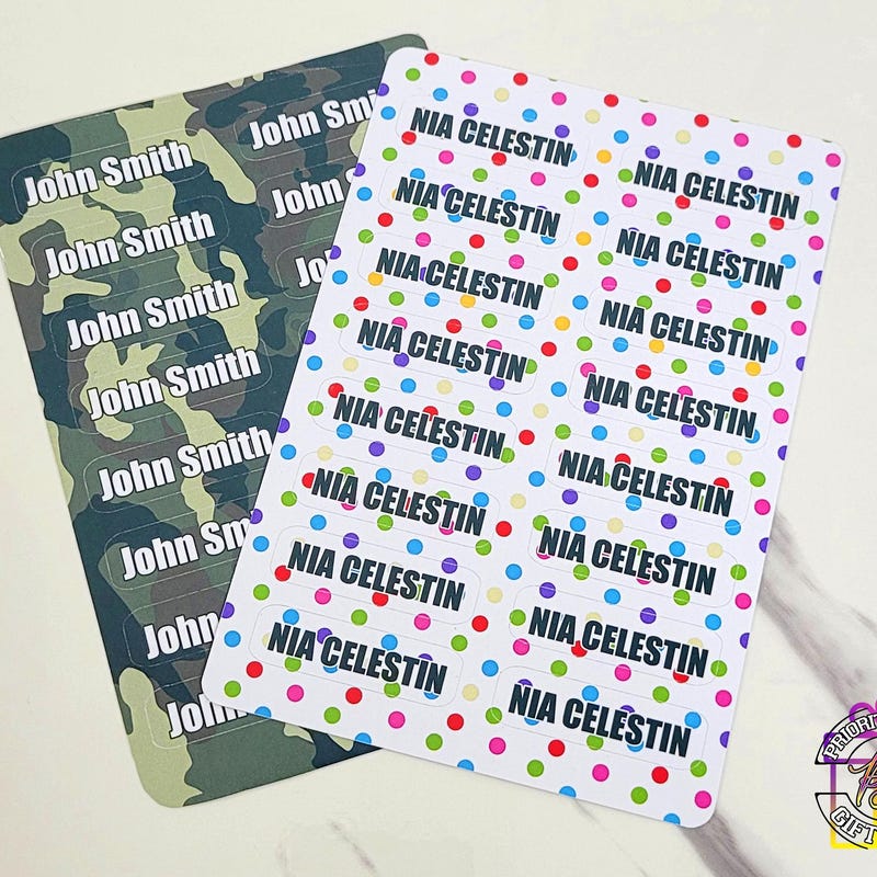 Kid Labels - Etsy