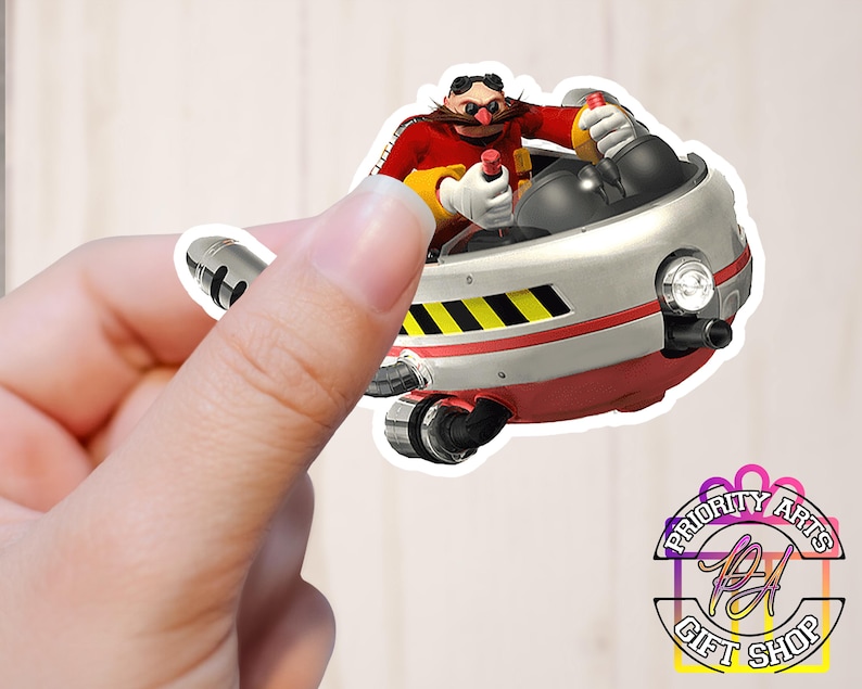 Eggman Sonic Stickers, Knuckles Stickers, Stickers, Sticker Shop ...