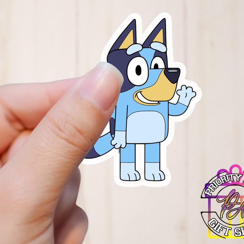 Bluey Stickers - Etsy