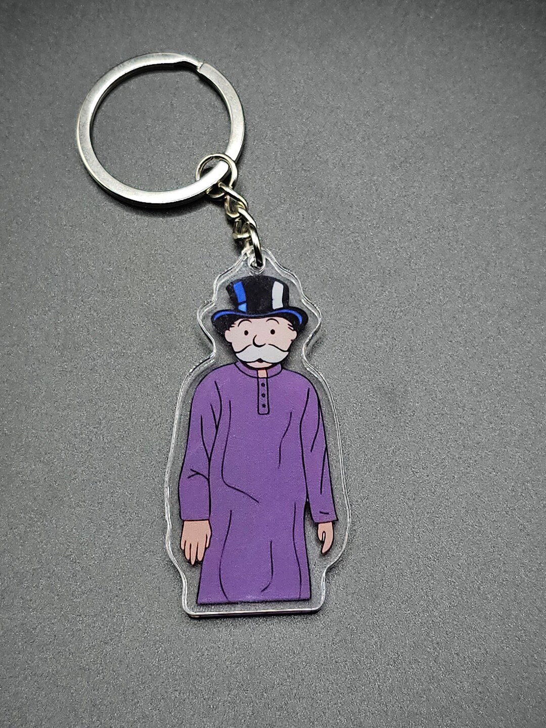 Monopoly Baba Keychain - Etsy