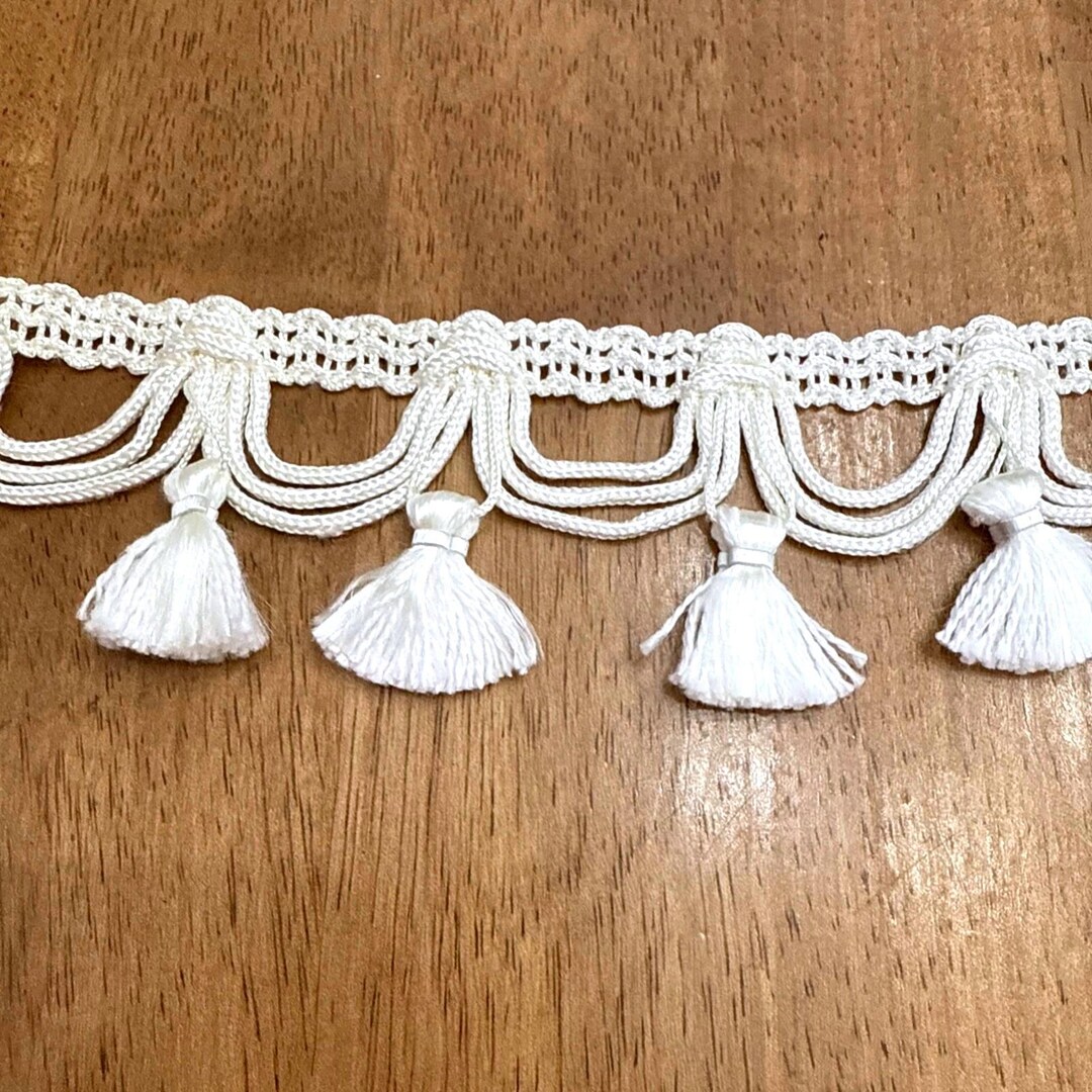 Tassel Fringe Edging Trim Sewing Craft Curtain Cushion Ribbon ...