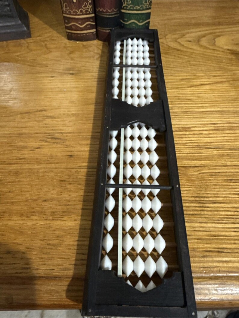 VTG Soroban Abacus Japanese Calculator 21 Columns for Mental Math ...