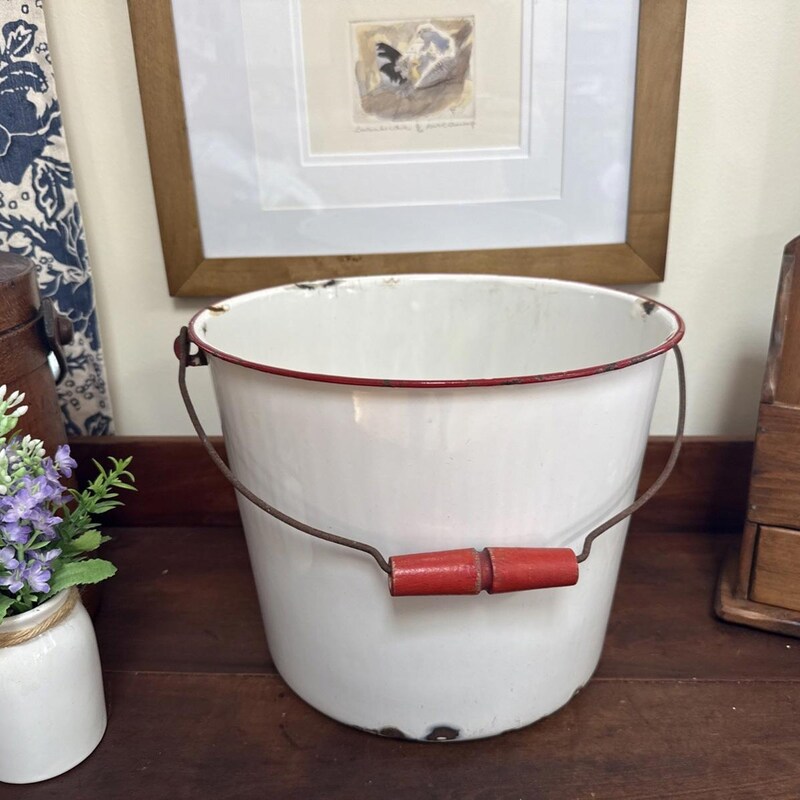 Enamel Bucket - Etsy