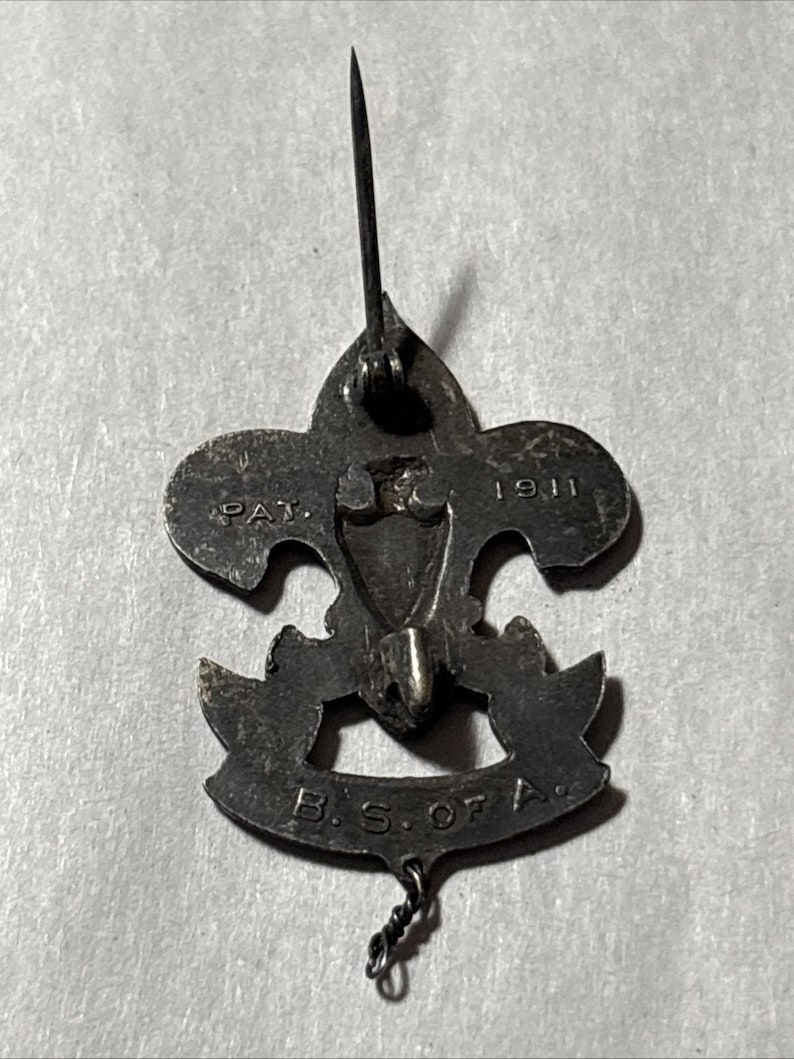 Rare 1915 - 1925 First Class Patrol Leader Pin Stars up BSA Boy Scouts ...