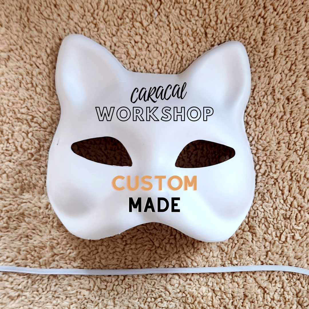 Handmade Custom Therian Furry Mask Personalised Animal Mask Made to ...