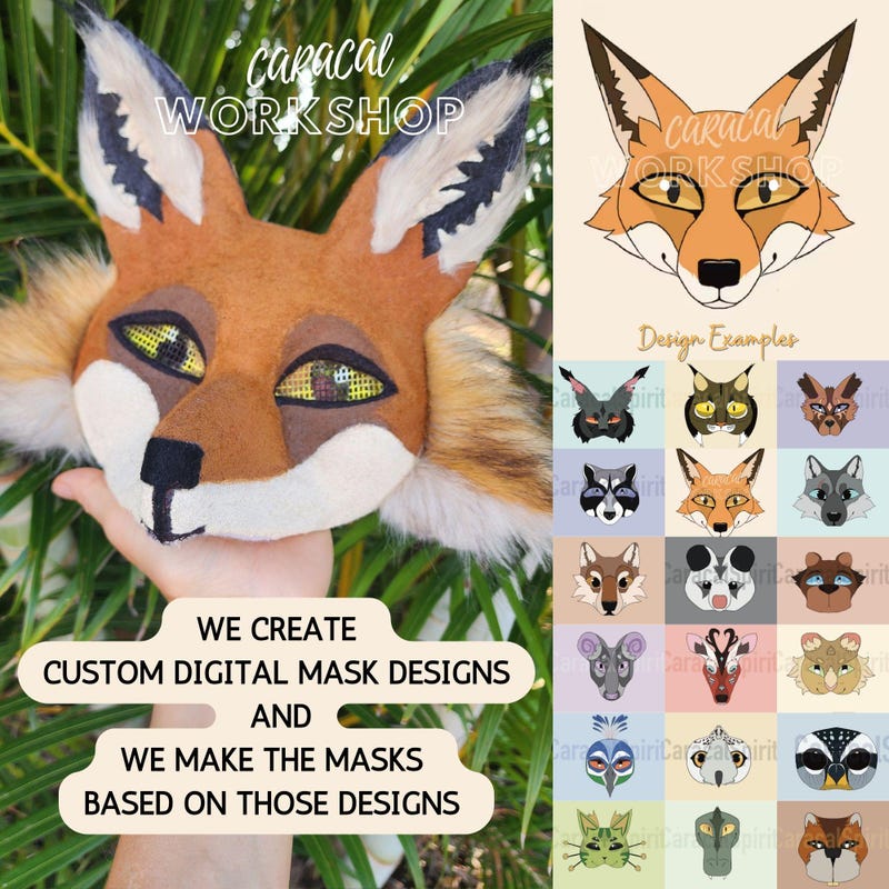 Therian Fur for Mask - Etsy