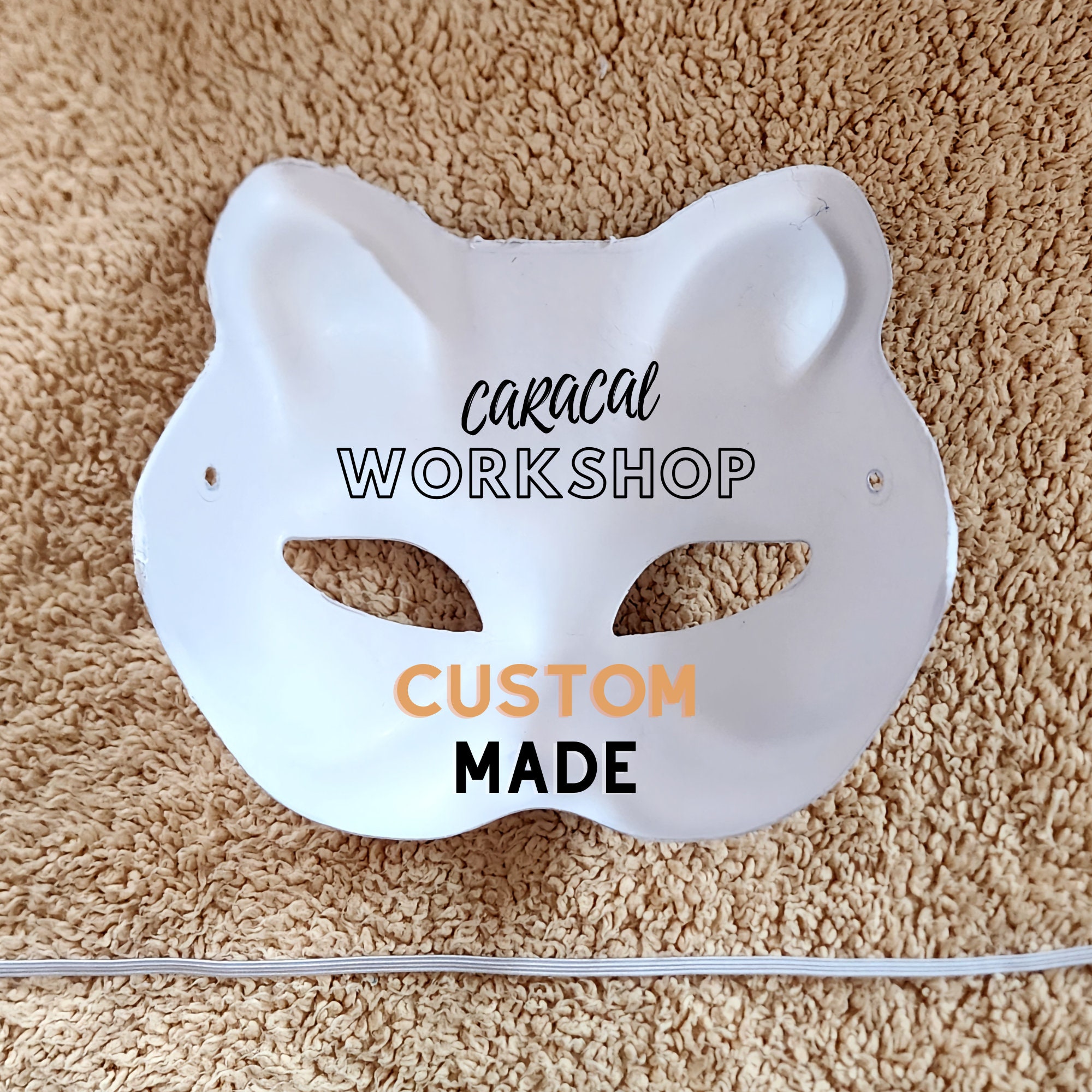 Handmade Custom Therian Furry Mask Personalised Animal Mask Made to ...