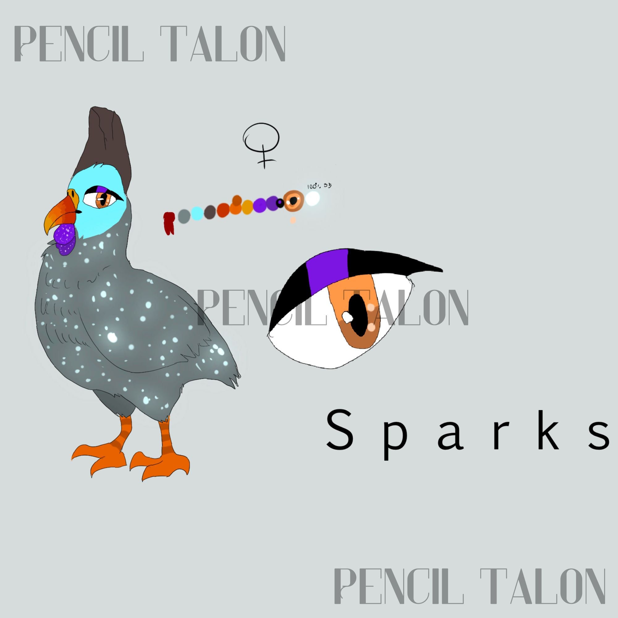 Custom Furry/ Feral Reference Sheet Digital Art Commission, Fursona ...