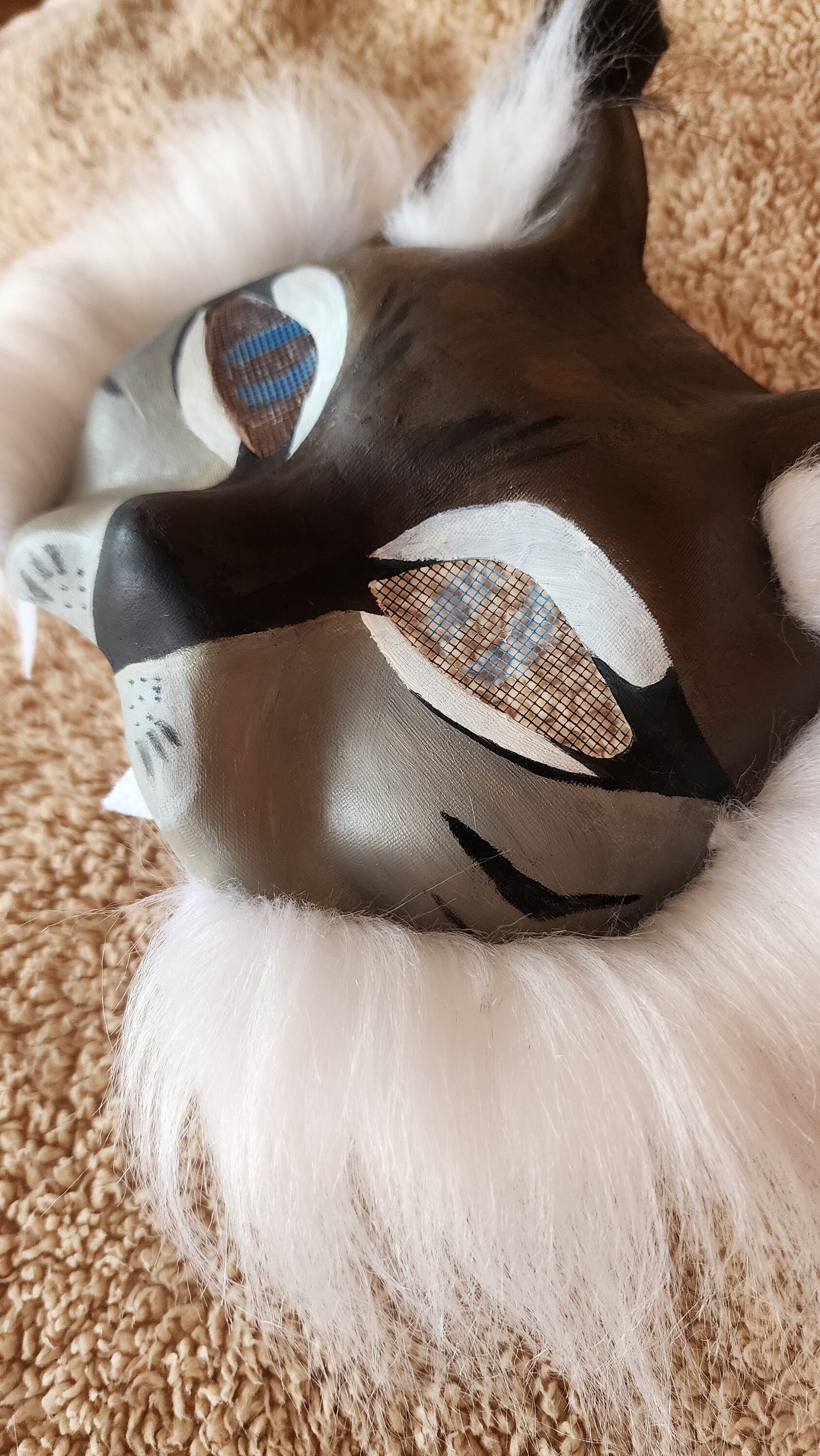 Lynx Cat Mask - Therian and Furry Handcrafted Perfect Gift - MADE TO ...