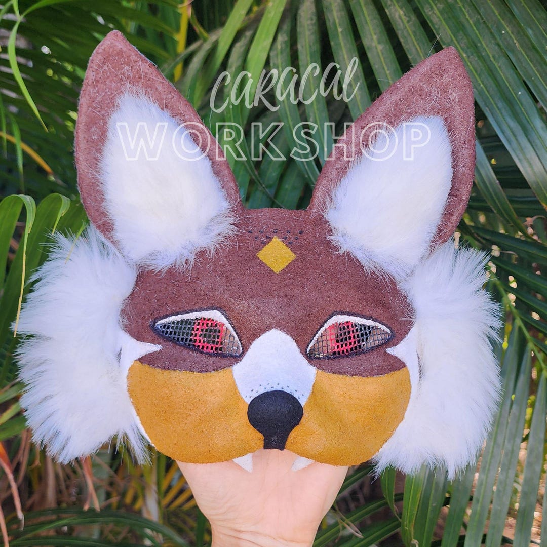 Maine Coon Cat Mask for Therians and Furries - Cosplay Essentials ...