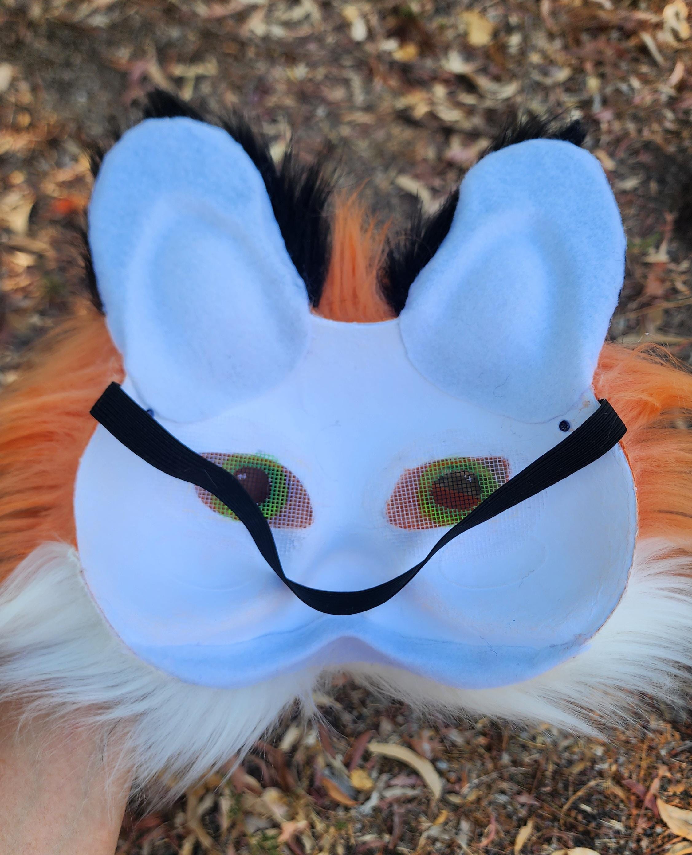 Fantastic Mr Fox Red Fox Fur Mask and Tail Cartoon Character Unique ...