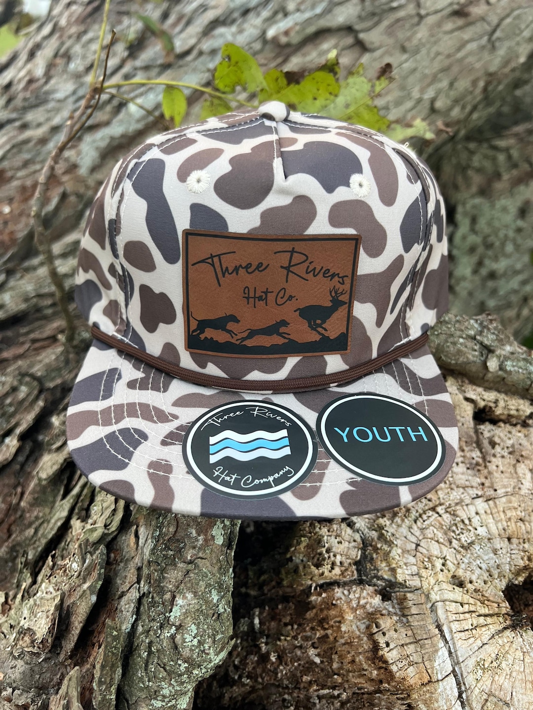 YOUTH/KIDS - Deer Dog Hunting - Camo Rope Hat - Lost Hat Co. - Etsy