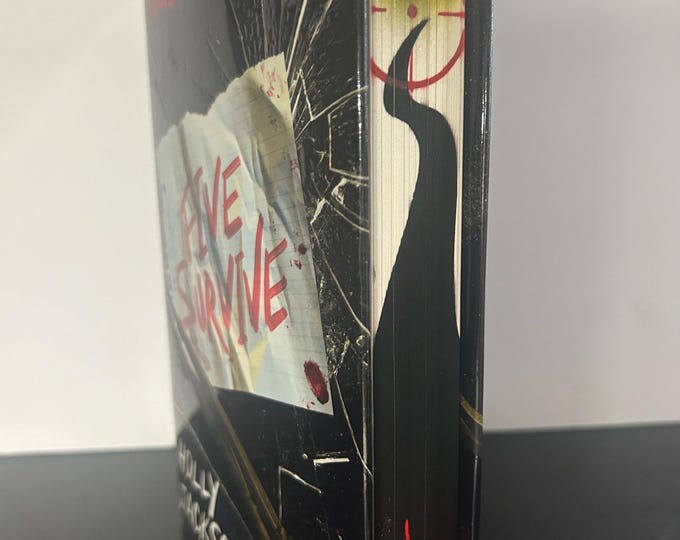 Painted Book Edge - Five Survive - Novelty Novel Package - Etsy