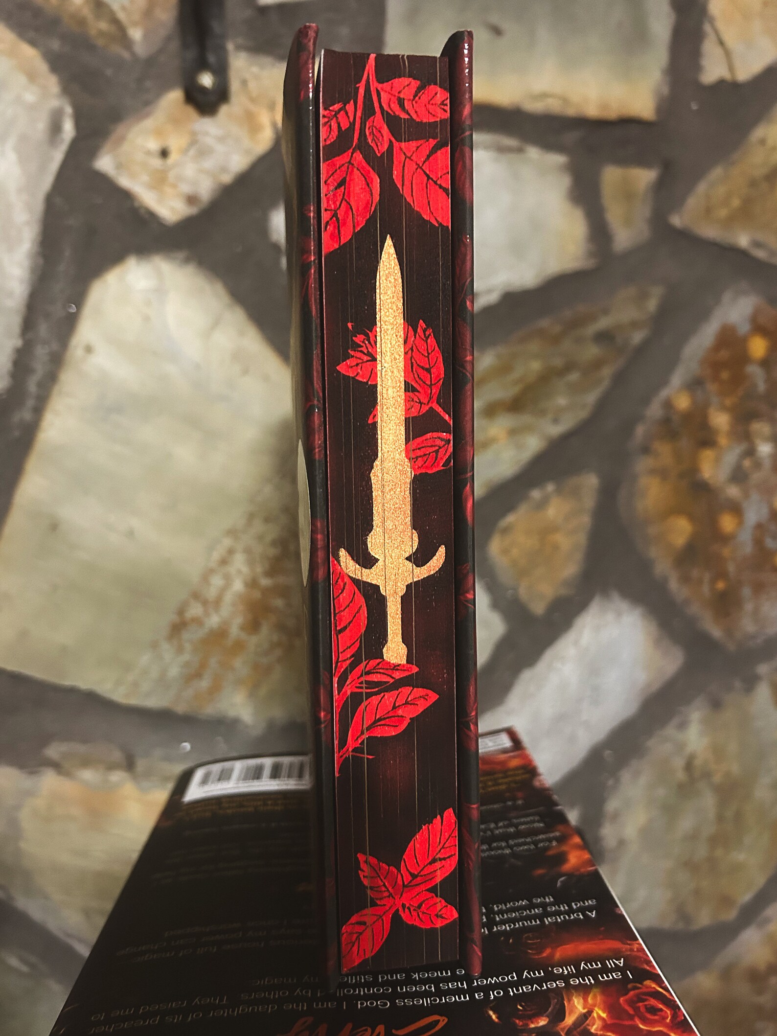 Painted Book Edge King of Battle and Blood Novelty Novel Package - Etsy