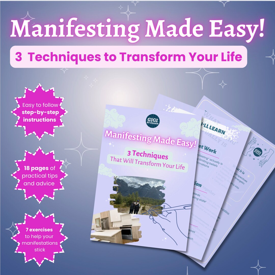 Manifesting Made Easy! (3 Techniques That Will Transform Your Life ...
