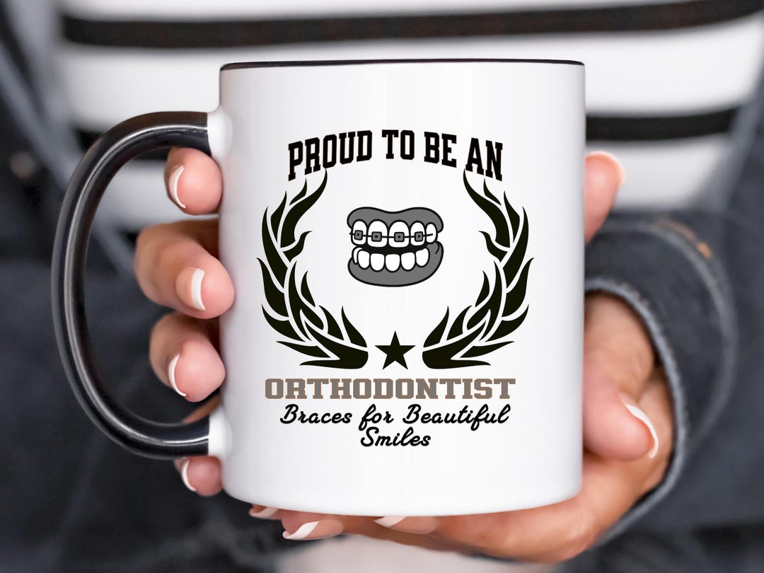 Orthodontist Gift Coffee Mug – “braces for Beautiful Smiles” - Etsy