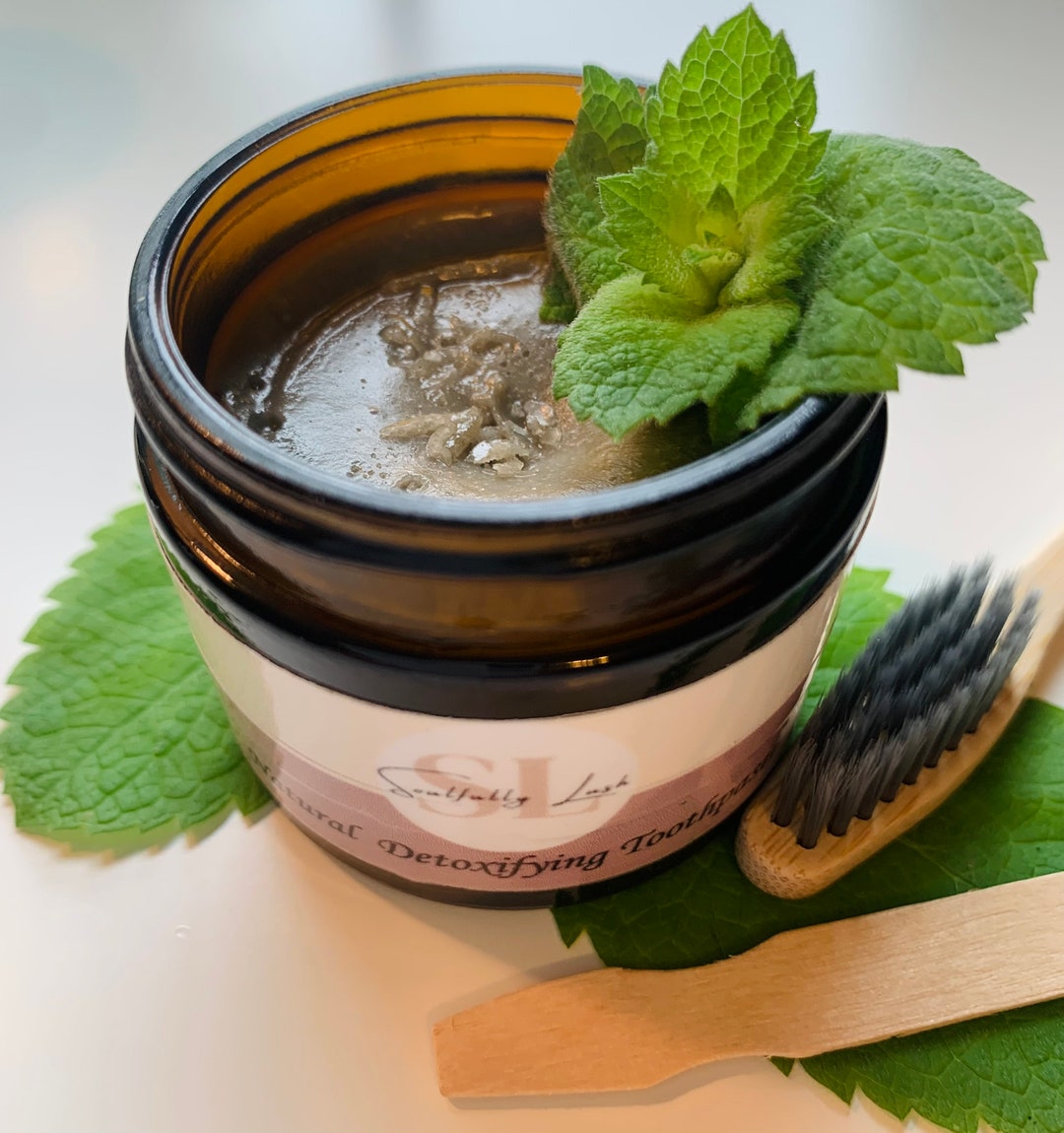Natural Detoxifying Toothpaste | Vegan, Non-fluoride Oral Care - Etsy