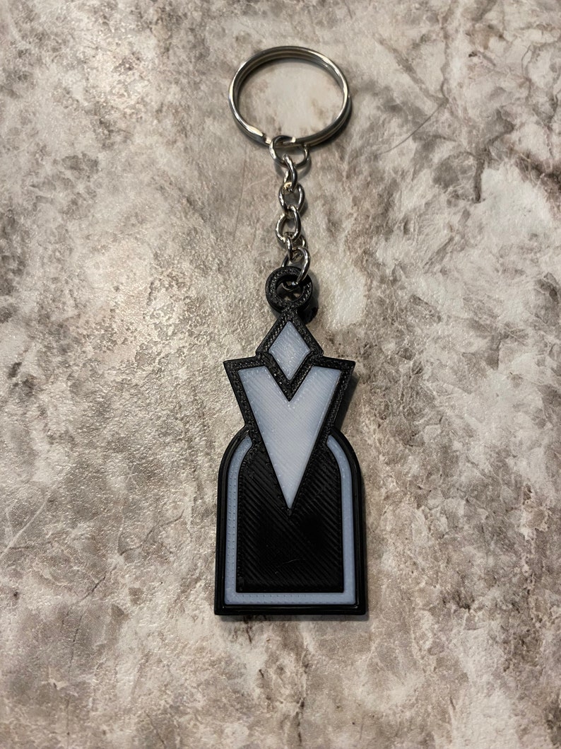 3D Printed Skyrim Quest Marker Keychains - Etsy