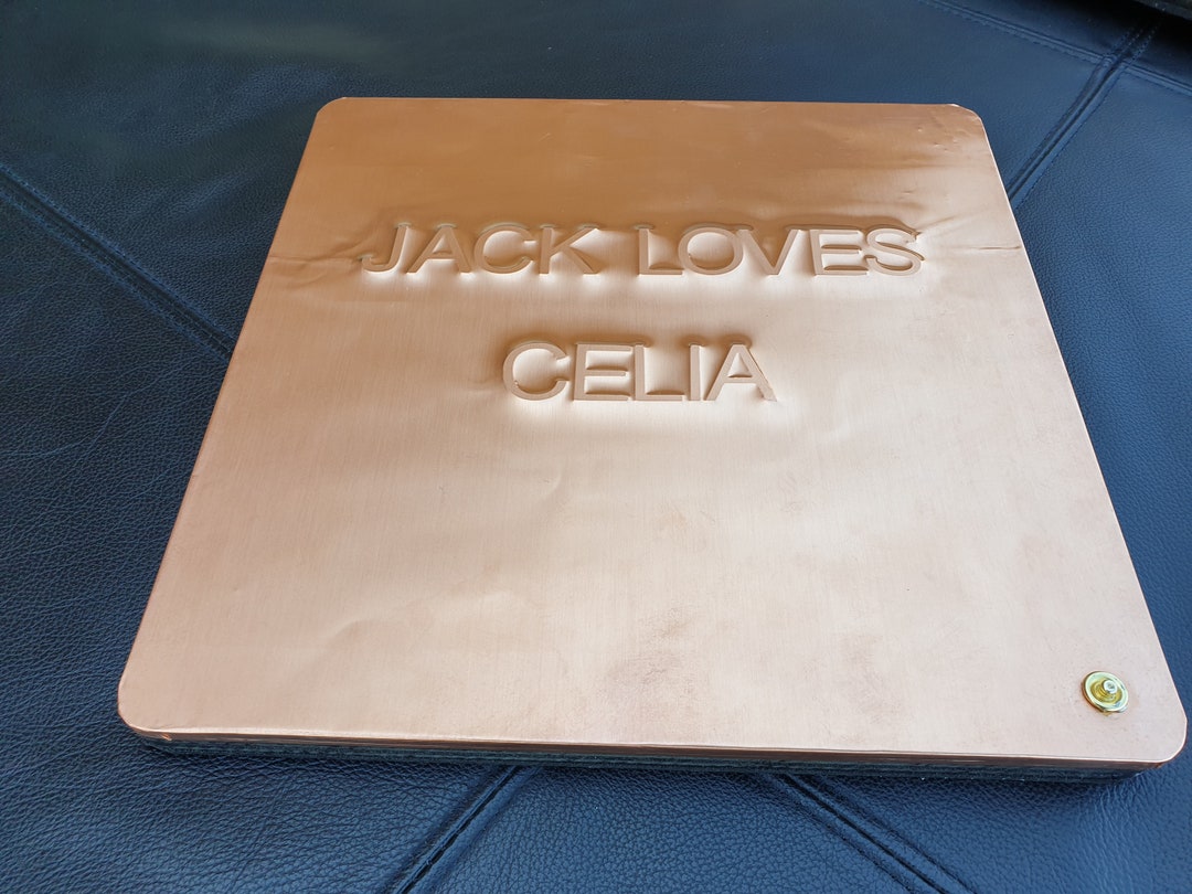 Personalize Your GROUNDING EARTHING COPPER Plate. Added Copper Benefits ...