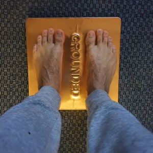 GROUNDING EARTHING MAT Copper Plate Personalized. Added Copper Benefits ...