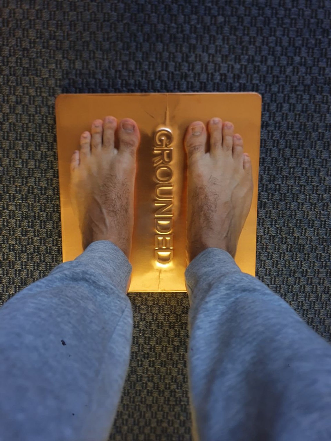 EARTHING GROUNDING MAT Copper Plate Personalized. Added Copper Benefits ...