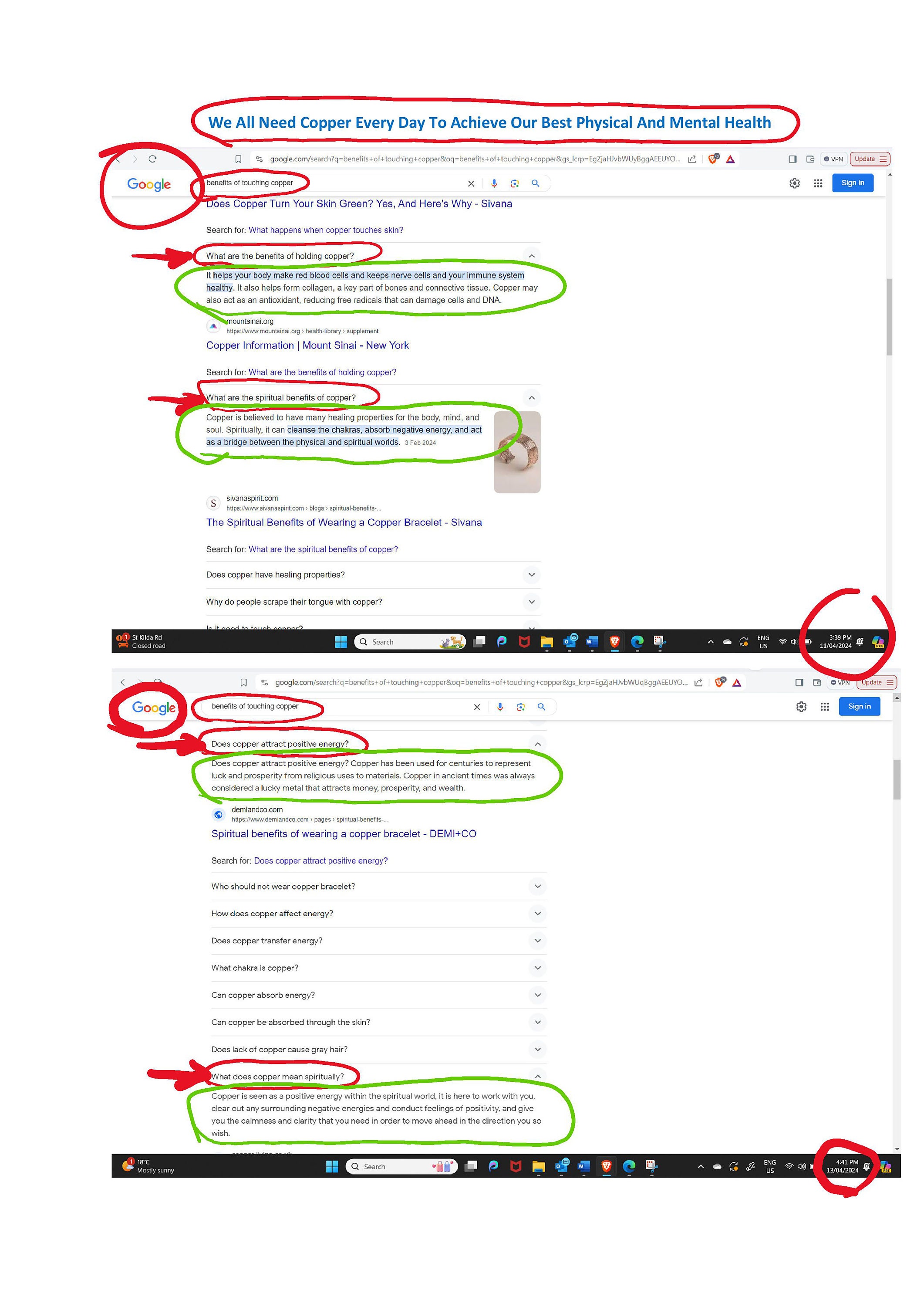 GROUNDING EARTHING MAT Copper Plate Personalized. Added Copper Benefits ...