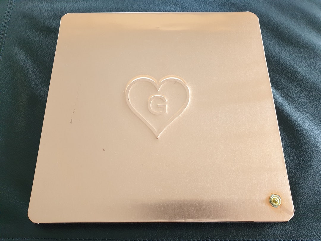 GROUNDING EARTHING COPPER Plate Personalized. Added Copper Benefits Not ...