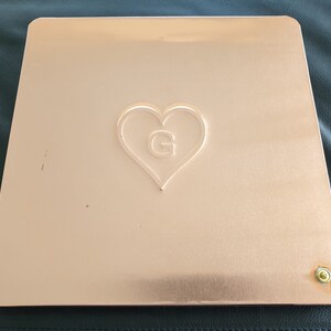 GROUNDING EARTHING COPPER Plate Personalized. Added Copper Benefits Not ...