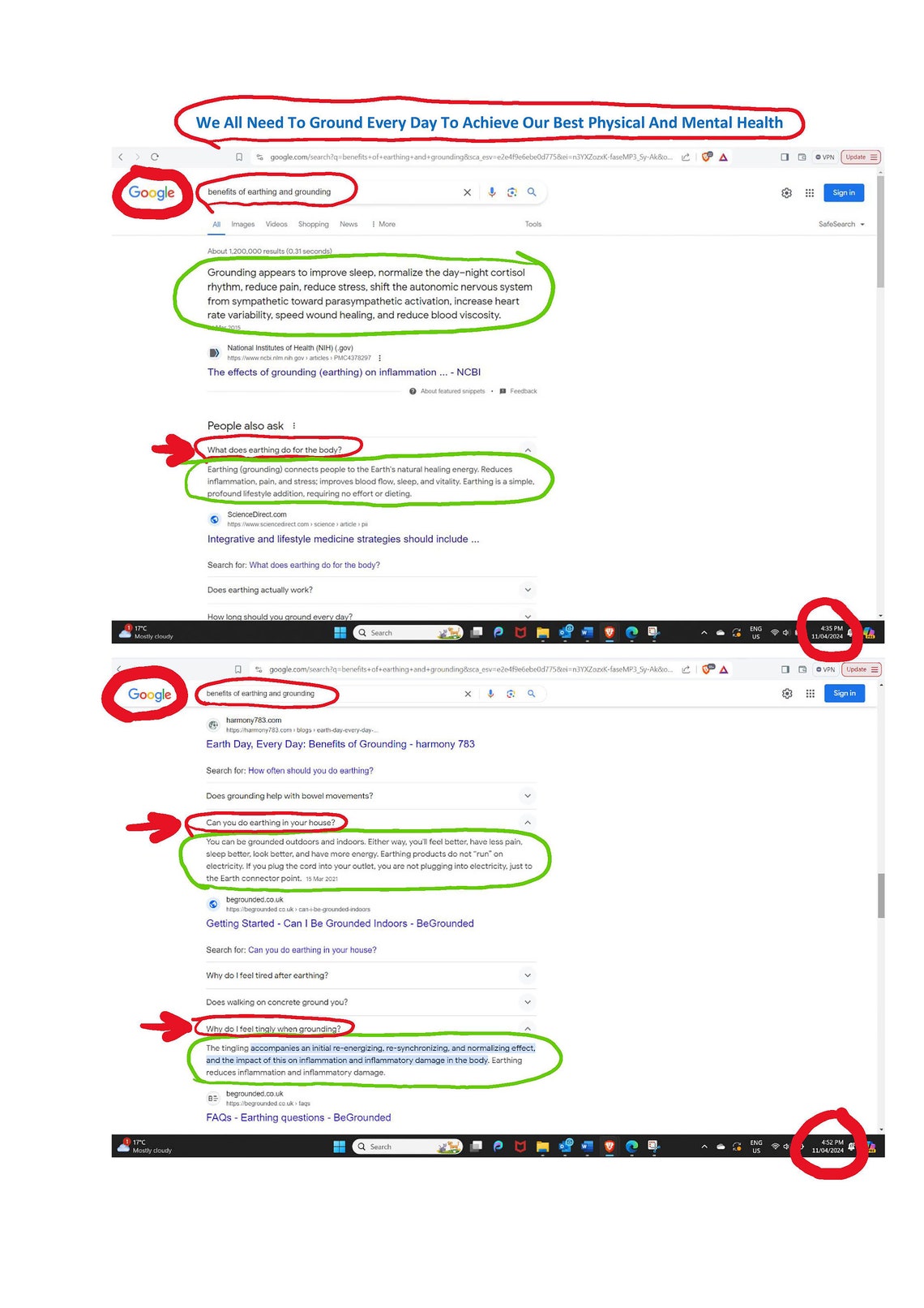 GROUNDING EARTHING MAT Copper Plate Personalized. Added Copper Benefits ...