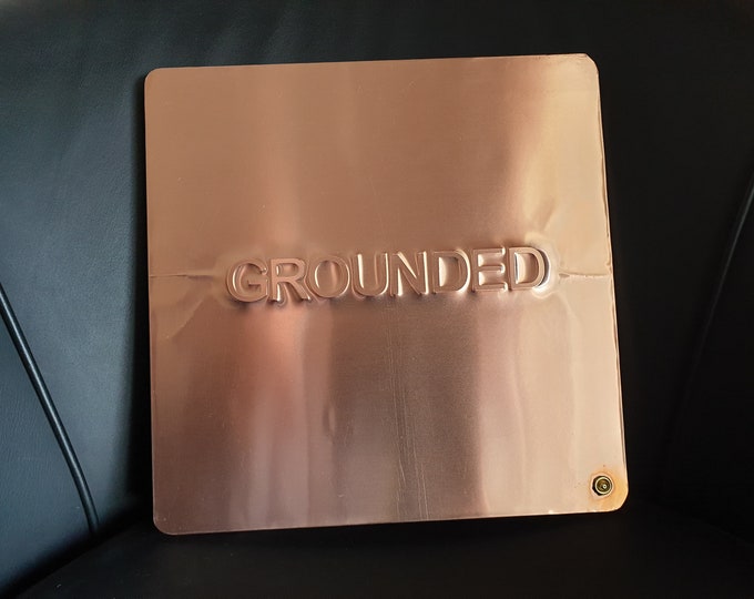 EARTHING GROUNDING MAT Copper Plate Personalized. Added Copper Benefits ...