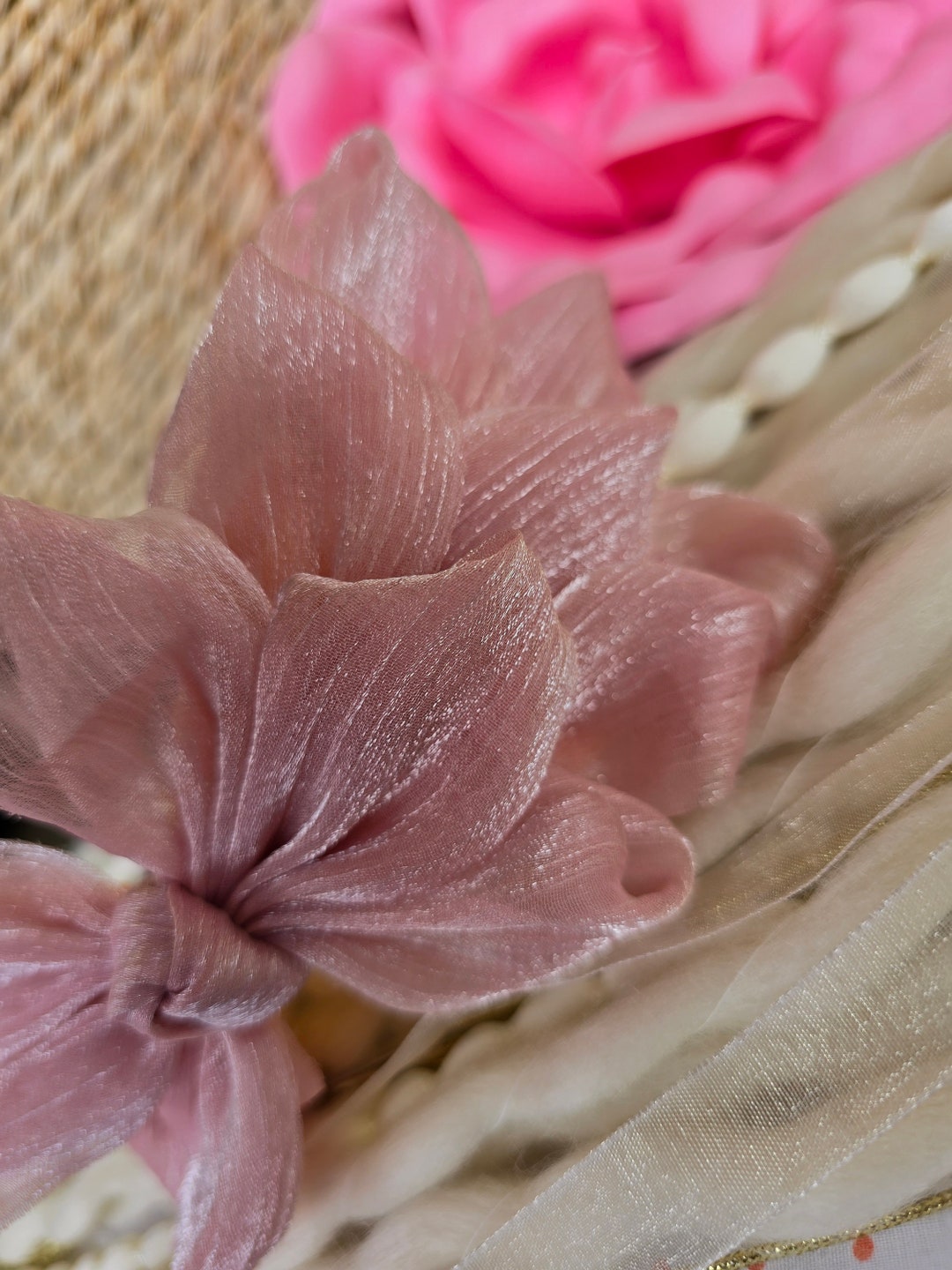 Pretty Big Bow Head Band for Girls - Etsy