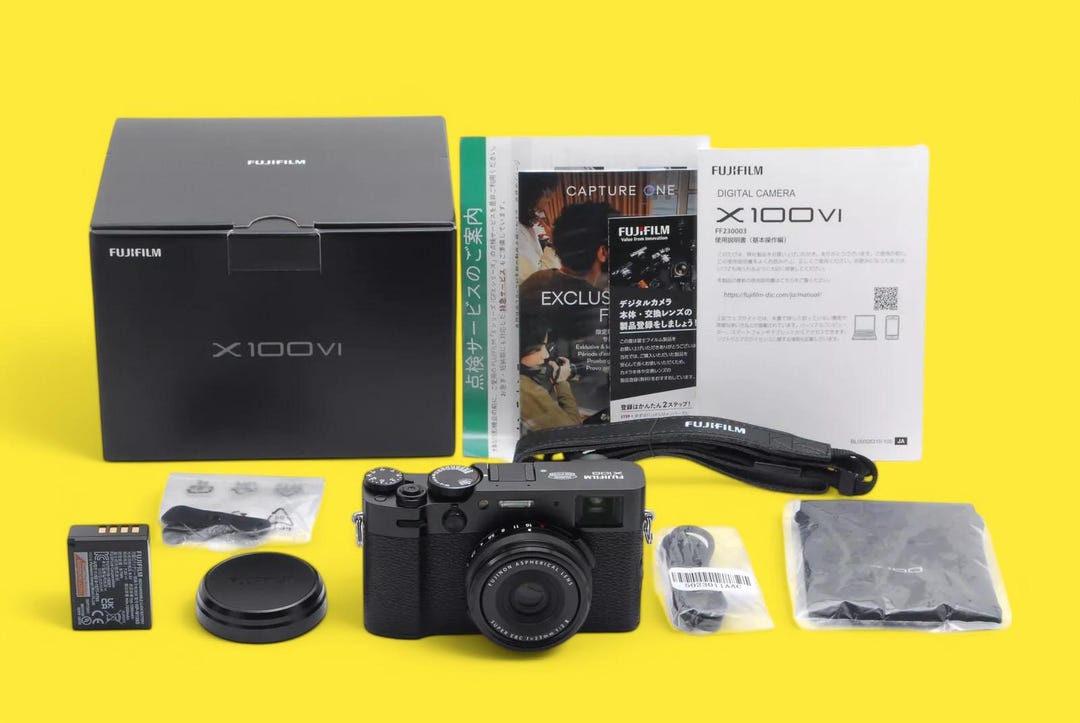 Fujifilm X100VI Black Edition 40 Megapixel Digital Camera 4K Video Near ...