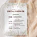 Wildflower Bridal Shower Program, Bridal Party Program Template ...