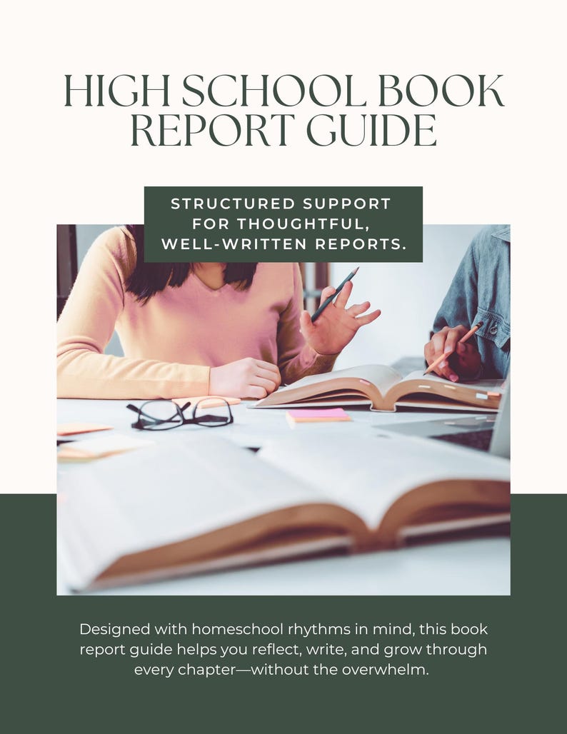 High School Book Report Template | Editable Google Doc & Printable PDF ...