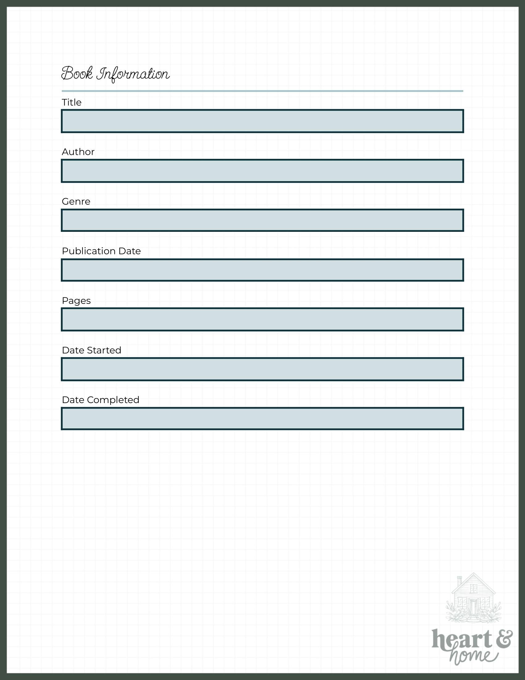 High School Book Report Template | Editable Google Doc & Printable PDF ...