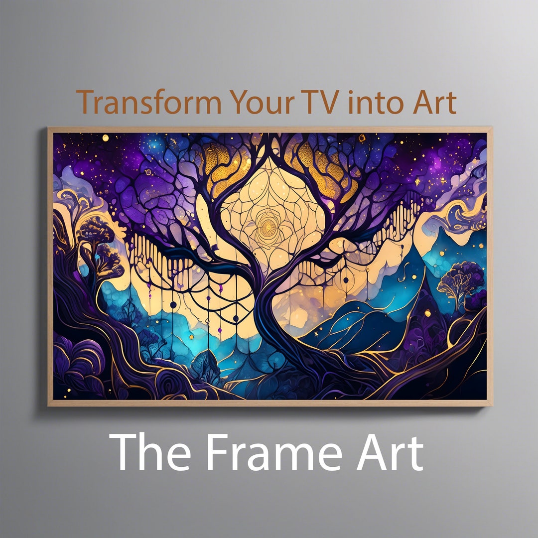 Abstract Dream Art, Hallucination Delusion, Samsung LG Television Warm ...