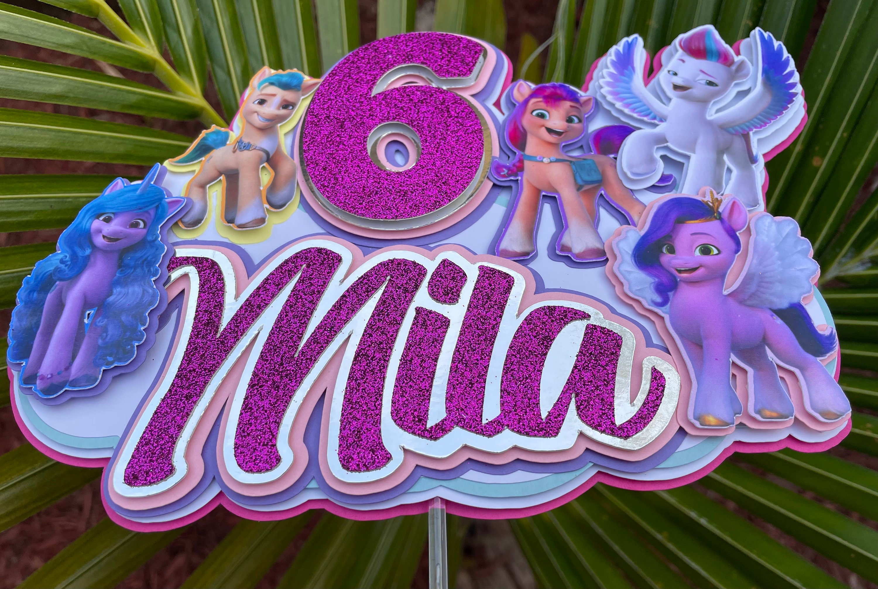 My Little Pony Cake Topper, My Little Pony a New Generation, My Little ...